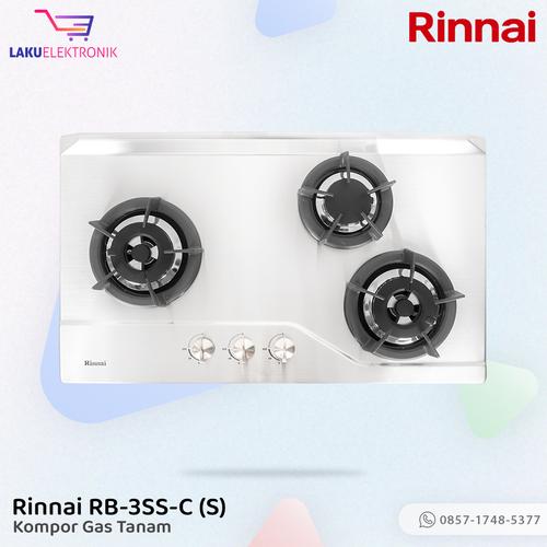 Jual Kompor Gas Tanam 3 Tungku (Stainless) Rinnai RB-3SS-C (S) - Kota Tangerang Selatan - Laku ...