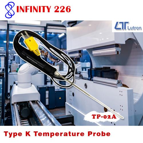 Jual Immertion Temperature Probe Lutron TP-02A (Type K Temp Probe ...