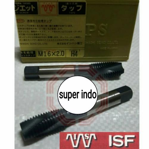 Jual Machine Tap Mesin Jet Tap M16 x 2 (HSS) ISHIHASHI SEIKO (Japan) - Jakarta Barat - super ...