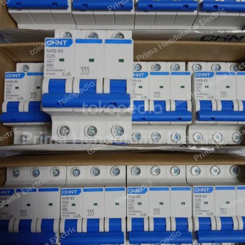 Jual MCB CHINT 25A/3P NXB-63 | MCB CHINT 25A 3 Pole 25A 3P - Kota Medan ...