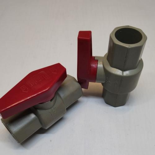Jual BALL VALVE PVC/SAMBUNGAN PIPA PVC ½" DAN ¾" - Jakarta Barat ...