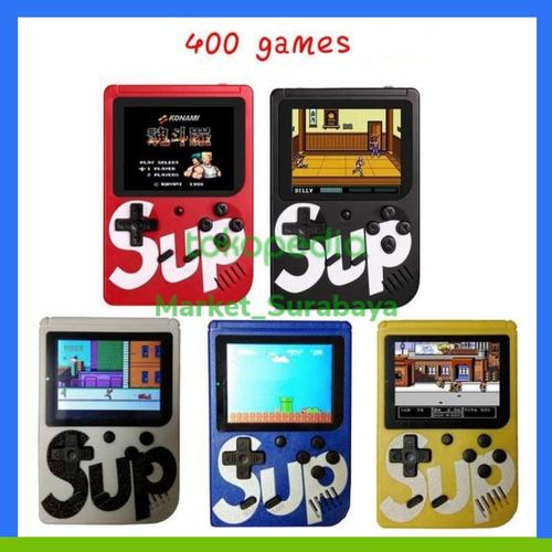 Promo Gameboy Portable Retro plus Joystick isi 400 games - tambahan ...