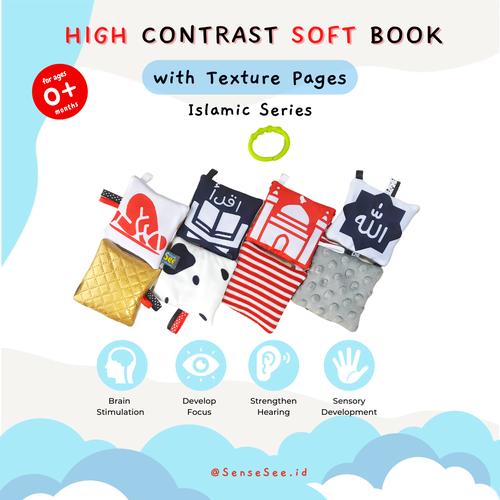 Jual HIGH CONTRAST SOFT BOOK (ISLAMIC) | BUKU HITAM PUTIH | - HC ...