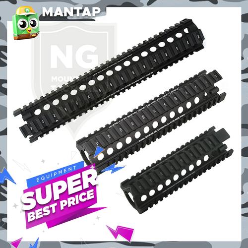 Jual RIS Daniel Defense MK18 Rail Handguard CNC AEG Airsoft Big Dragon ...