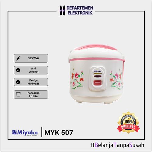 Jual Miyako MCM 507 Magic Com / Rice Cooker / Penanak Nasi 1.8 Liter ...