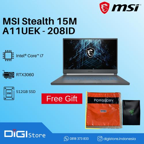Jual MSI Stealth 15M A11UEK-208ID i7-11375H 16GB 512GB RTX3060 - Kota ...