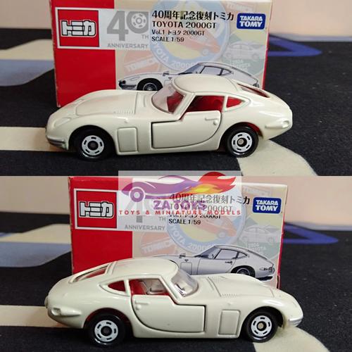 Jual Diecast Tomica 40Th Edition Toyota 2000GT White Skala 1:64 - Kota ...