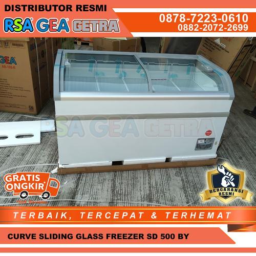 Jual SLIDING CURVE GLASS FREEZER 500 LITER GEA SD-500BY FREEZER KACA ...