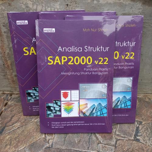 Jual Buku Teknik Sipil Analisa Struktur SAP2000 v22 - Kota Semarang ...