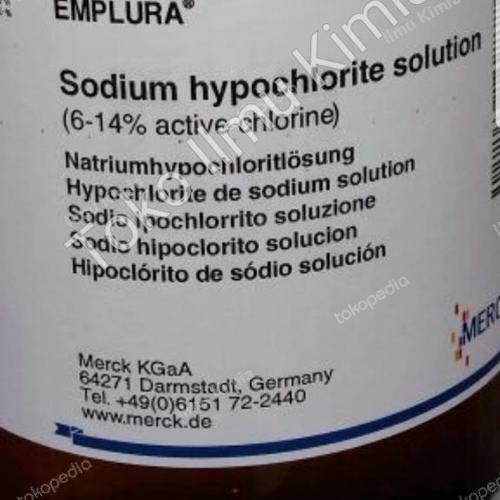 Jual Natrium Hipoklorit for analysis - Merck - Eceran 25 ml - Kab ...