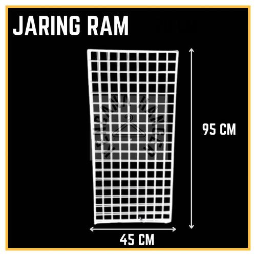 Jual Jaring RAM Dinding / Hijang Hiasan /Wire Grid 45 x 95 CM - Kota ...