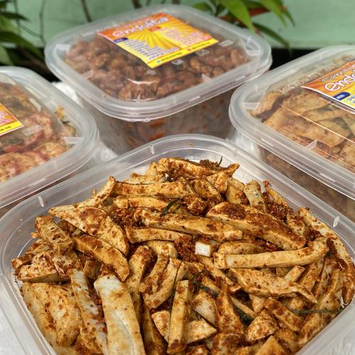 Jual CEMILAN ENDOLITA SHAREIN MINI JAR ISI 210gr | Cemilan Viral - Bbq ...