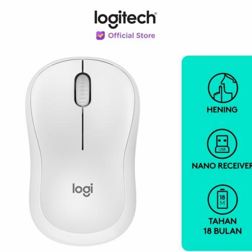 Jual Logitech M220 Mouse Wireless Silent Click - Putih - Kab. Bogor ...