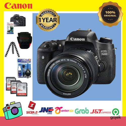 Jual Canon EOS 760D Kit 18-55MM IS STM / Canon 760D Original ...