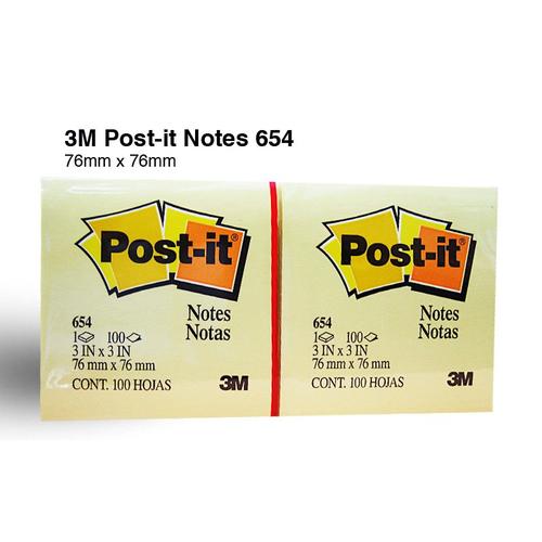 Jual 3M POST IT 654 WARNA / STICKY NOTES 654 WARNA / STICKY NOTES ...