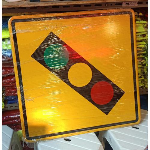 Jual Rambu Lampu Merah Custom Murah / Safety Sign Diameter 60cm ...