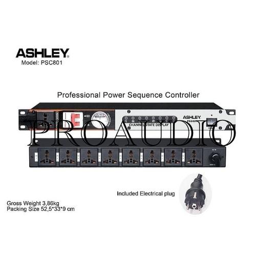 Jual Power Squencer Ashley Psc801 ORIGINAL Ashley Psc 801 - Kota Medan ...