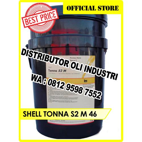 Jual SHELL TONNA S2 M 46 ( OIL SLIDEWAY - 20 Liter - Ready Stock ...