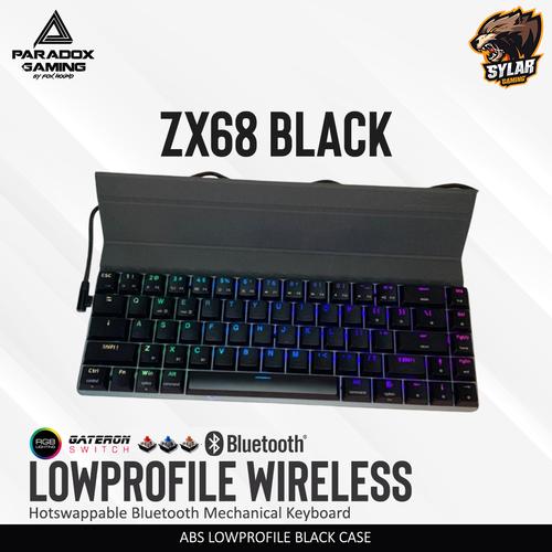 Jual Paradox Gaming ZX68 Black LowProfile Hotswap Bluetooth Gaming ...