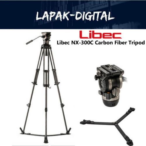 Jual Libec NX-300C Carbon Fiber Tripod with NH30 Head Ground Spreader - Jakarta Pusat - Lapak ...