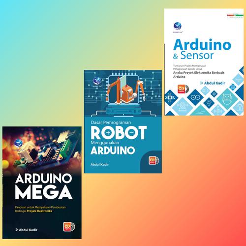 Jual Buku paket arduino sensor arduino mega robot cerdas 3in1 - Kota ...