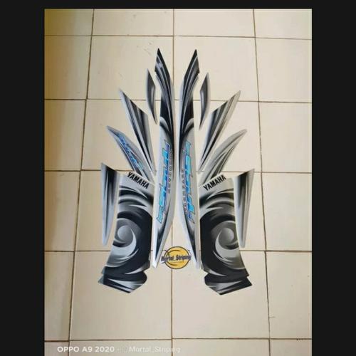 Jual STRIPING / STICKER YAMAHA MIO SOUL KARBU 2007 WARNA HITAM ABU ...