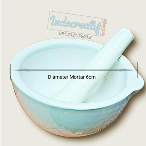 Jual Mortar / mortir / cawan alat penumbuk obat diameter 6 cm - Kota ...