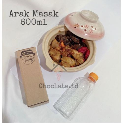 Jual Rapa Arak Masak angciu 330ml dan 600ml dijamin 100% Tutup Biru ...