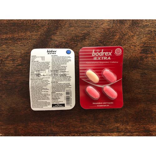 Jual Bodrex Extra Strip Isi 4 Kaplet - Jakarta Barat - Apt Mario ...