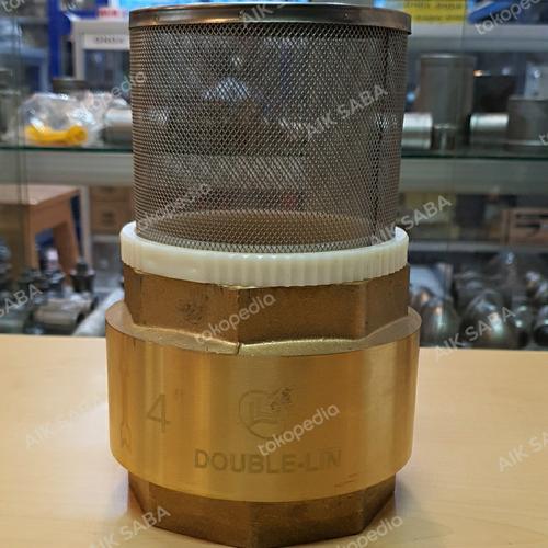 Jual Tusen klep Full kuningan 4"(inch)Double Lin - Jakarta Barat ...