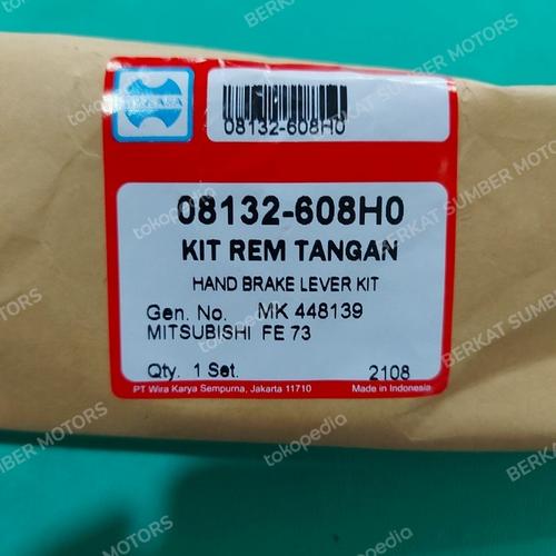 Jual Kit Rem Tangan Mitsubishi Ps125 canter wakasa 08132-608H0 MK448139 ...
