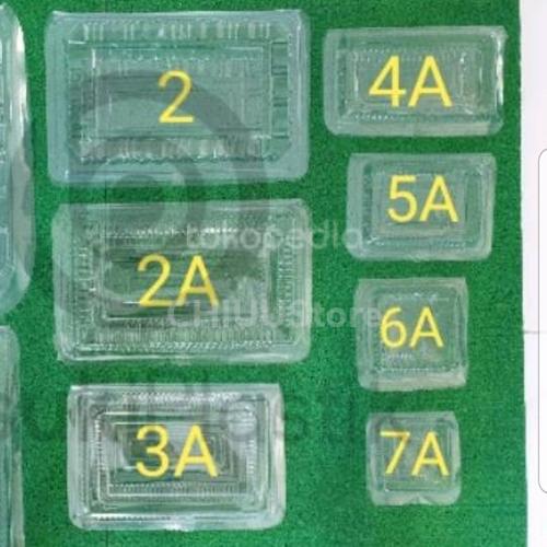 Jual Mika plastik bening 100pcs/pack u/ kue/uduk/mie |Uk. 4a, 5a, 6a ...