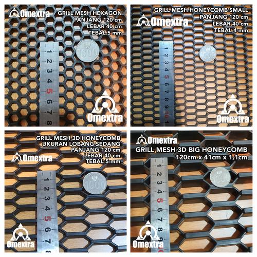 Jual Car Grill Mesh Honeycomb 3D Gril Mesh Grille Sheet Grill Jaring ...