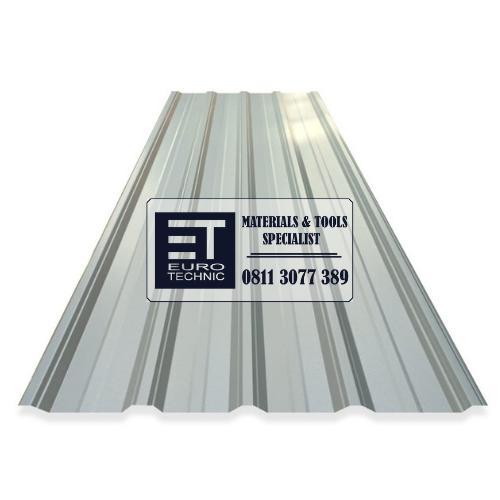 Jual ATAP SPANDEK | SPANDEK SILVER 0,35 MM x 750 MM/ ATAP GALVALUM ...