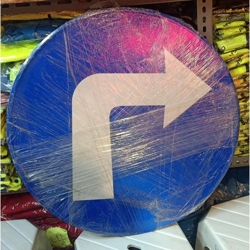 Jual Safety Sign Perintah Arah / Rambu Lalu Lintas Murah Diameter 60cm ...