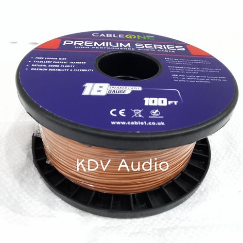 Jual Kabel One Premium Set / Kabel Speaker 18 Awg Cable One Premium ...