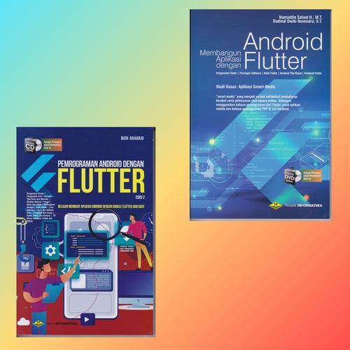 Jual Buku paket android flutter pemrograman flutter menguasai flutter ...