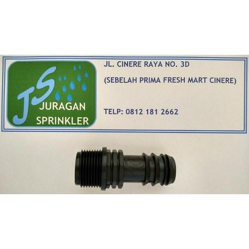 Jual Konektor PVC Ulir 1/2" x LDPE 25 mm - Kota Depok - Sprinkler Taman ...