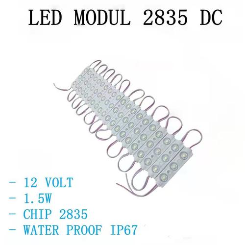 Jual Lampu Modul LED Murah 12v 3 Mata / led module neon box led - Putih ...