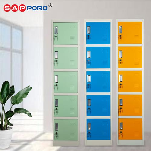 Promo SAPPORO KOLN 5 - Loker Besi 5 Pintu | Steel Locker 5 Doors Cicil ...