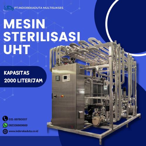 Jual Mesin sterilisasi UHT 2000 LITER/JAM sistem indirect - Kab ...