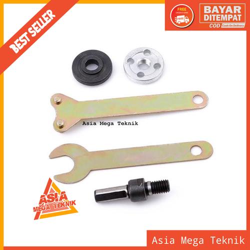 Jual Adaptor set Konektor Perubah Mesin Bor menjadi Gerinda Adaptor Bor ...
