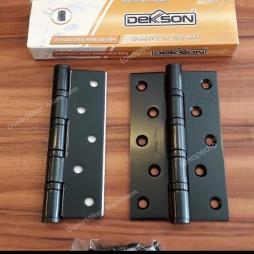 Jual ENGSEL DEKSON DL 5X3X3 mm 4BB BK BLACK HINGE DEKSON - Jakarta ...