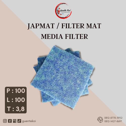 Jual JAPMAT / FILTER MAT P:100 L:100 T:3,8 MEDIA FILTER KOLAM KOI ...