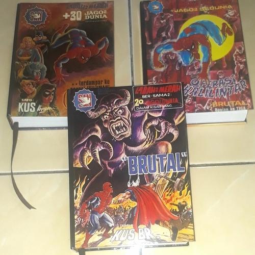 Jual komik jadul Kus Bram : Labah labah Merah - Brutal 1 2 dan 3 - Kab ...