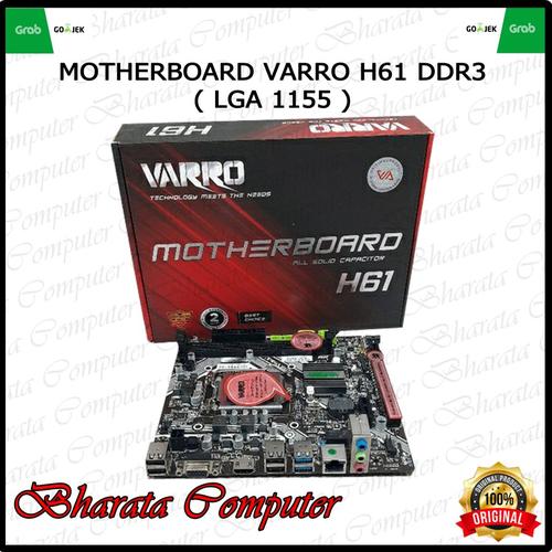 Jual MOTHERBOARD VARRO H61 DDR3 ( LGA 1155 ) Mainboard Varro - Kota ...