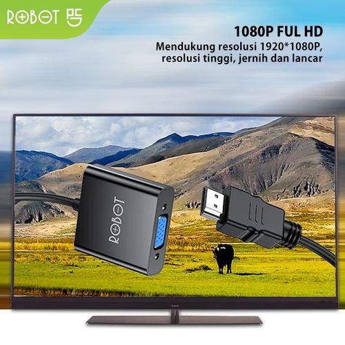 Jual Robot RHV10 Kabel Hdmi To Vga Adapter Converter Laptop Tv ...