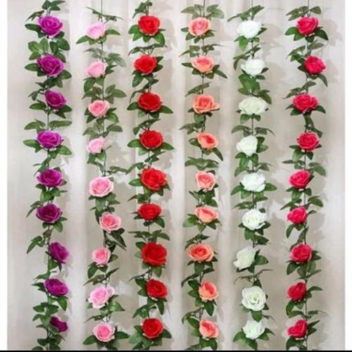 Jual bunga rambat bunga mawar daun hias daun rambat bunga hias pesta ...