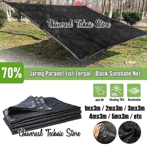 Jual Paranet Import 70% Korea Ukuran Custom / Jaring Atap Hitam List ...