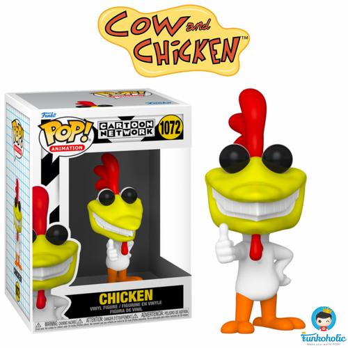 Promo Funko POP! Animation Cow and Chicken - Chicken (Thumbs Up) #1072 ...